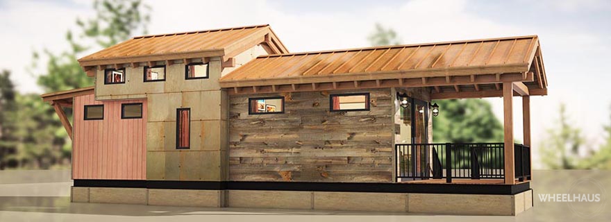 Caboose Park Model Trailer | Wheelhaus - Luxury Rolling Cabins